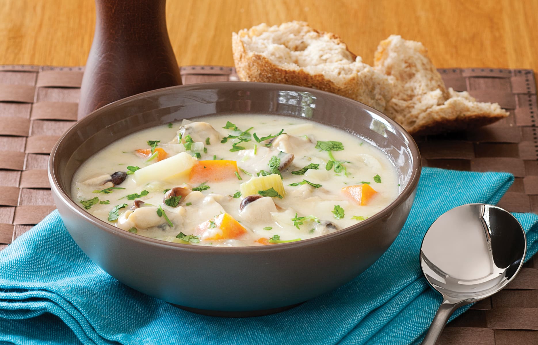 Mussel chowder - My Everyday Wellbeing