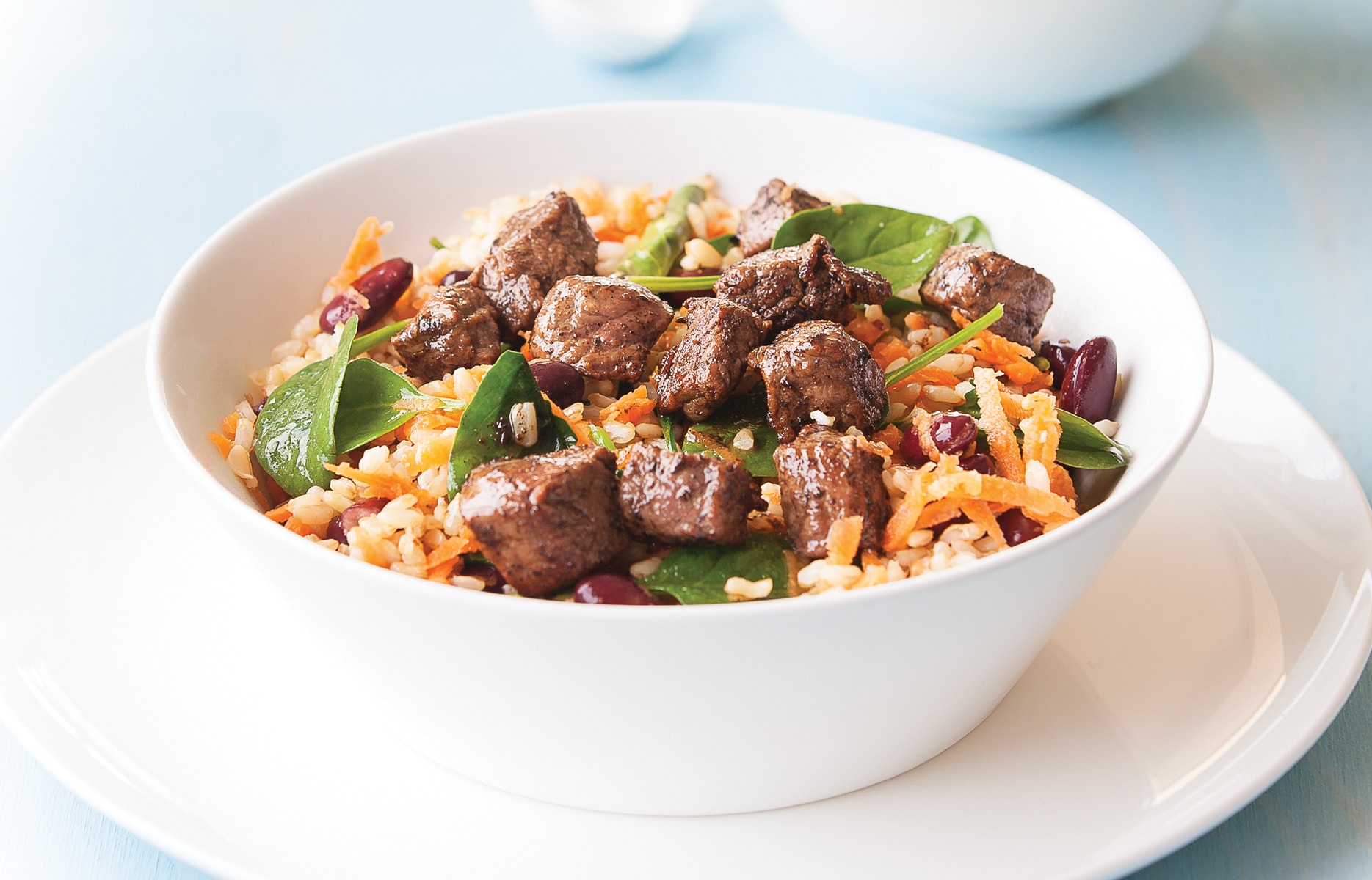 Spicy beef with pineapple and mint salsa - My Everyday Wellbeing