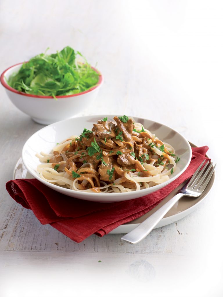 Beef and mushroom stroganoff - My Everyday Wellbeing