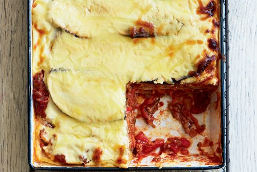 Pork lasagne with yoghurt sauce - My Everyday Wellbeing