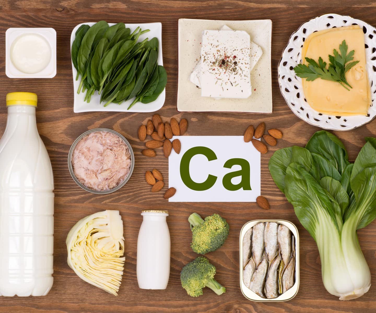Calcium content of common foods - My Everyday Wellbeing