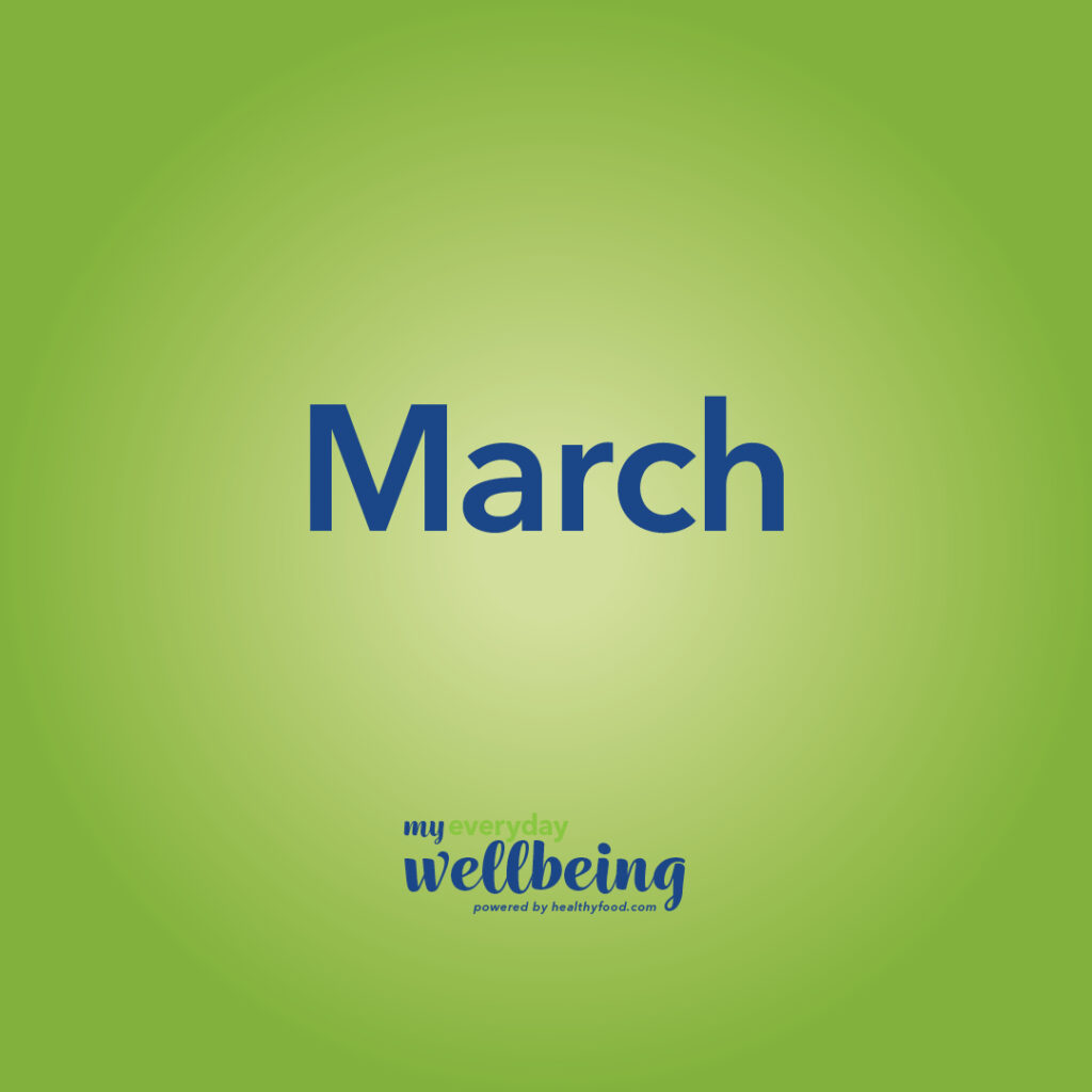 2026 calendar of key wellbeing events - My Everyday Wellbeing